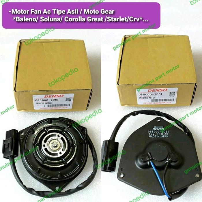 Jual MOTOR FAN AC BALENO/SOLUNA/COLLOLA GREAT/TARUNA/CRV ASLI ORIGINAL ...