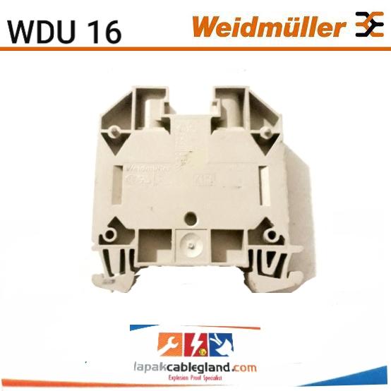 Jual Terminal Block WEIDMULLER Type WDU16 original utk kabel 16mm ...