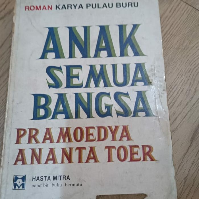 Jual tanda tangan pramoedya ananta toer + buku langka anak semua bangsa ...