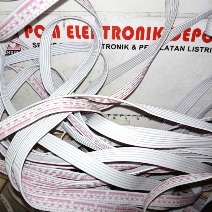 Jual Kabel isi 4 kabel putih putih Cable Flat per meter - Kota Depok ...