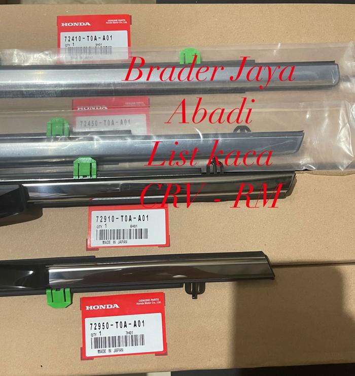 Jual LIST PELIPIT JENDELA KACA LUAR MOLDING KARET PINTU LIS WATER STRIP ...