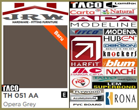 Jual Taco HPL TH 051 AA - Opera Grey - Jakarta Barat - JRW Hardware ...
