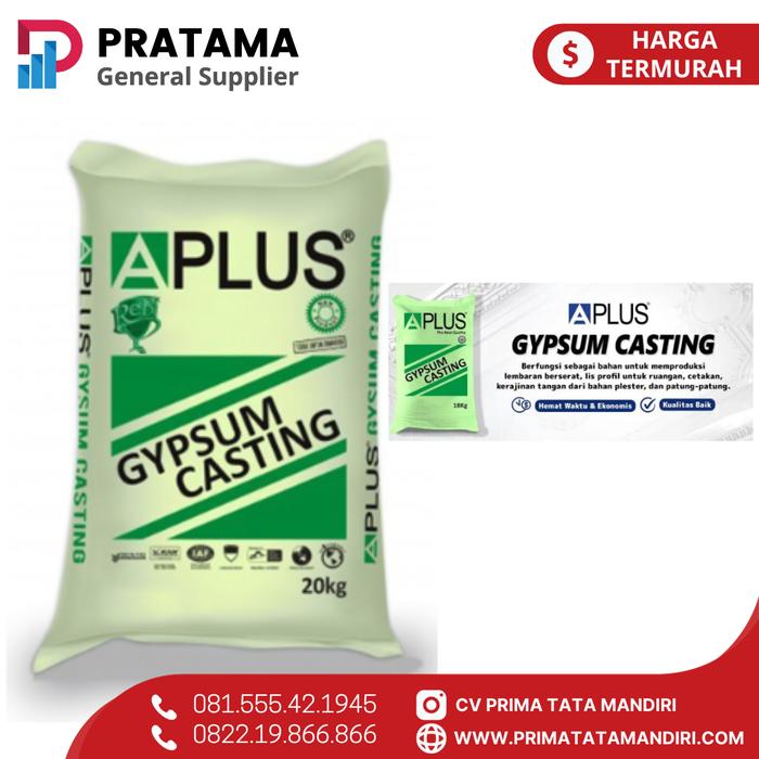 Jual Casting Aplus 20Kg / CASTING GYPSUM TAMBAL PLAFON ATAP / surabaya ...