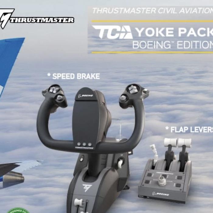 Jual Thrustmaster TCA Yoke Pack Boeing Edition Flight Simulator For ...
