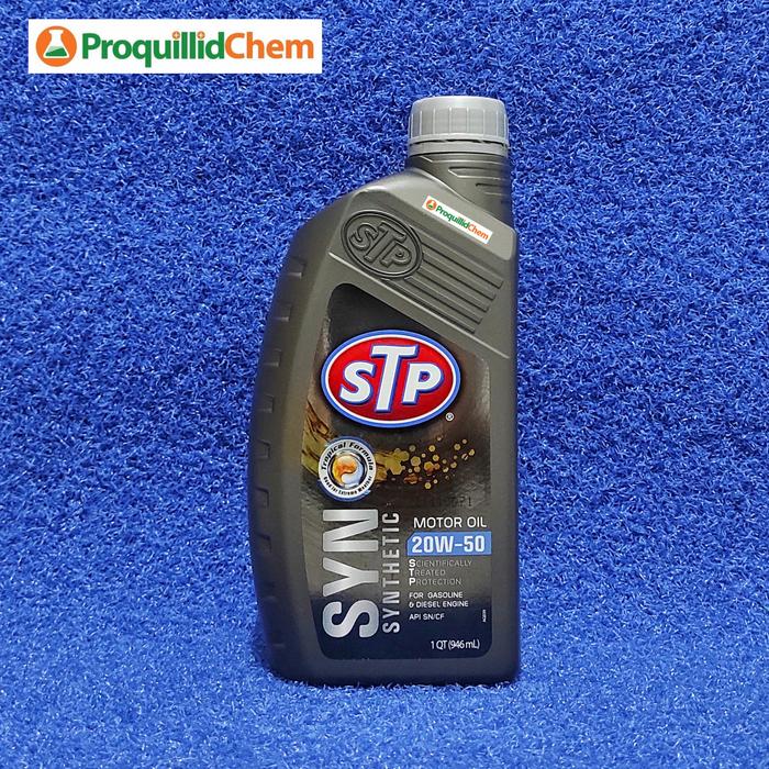 Jual STP SYNTHETIC MOTOR OIL SAE 20W50 OLI MESIN 20W 50 MOBIL BENSIN DIESEL - Jakarta Barat ...