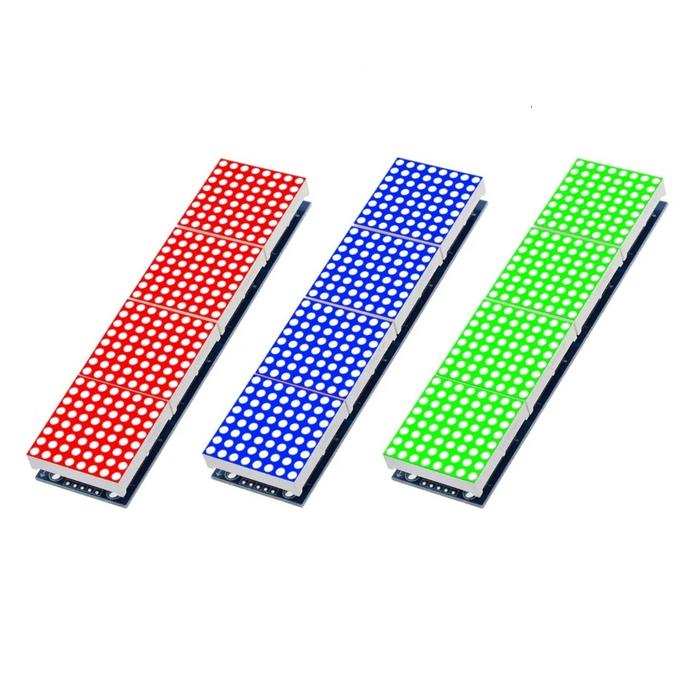 Jual MAX7219 Led Dot Matrix 32x8 Display Module for Arduino - Kota ...