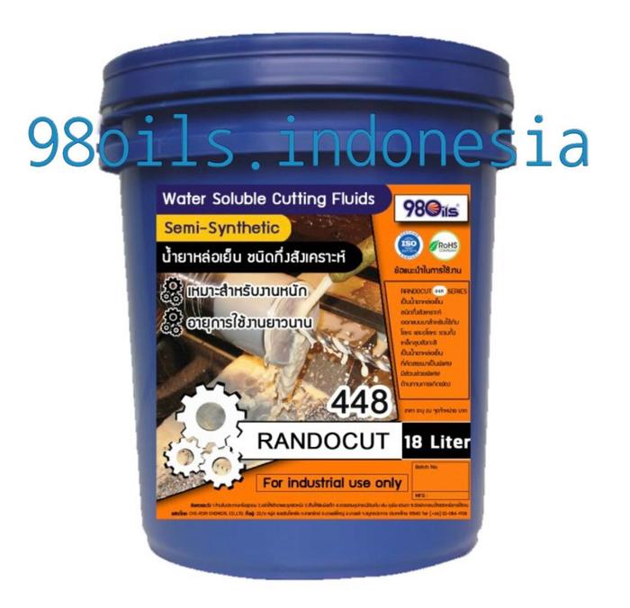 Jual Randocut 448 (Semi Synthetic Water Based Cating Oil) 18 Liter / Bubut - Kota Bekasi ...