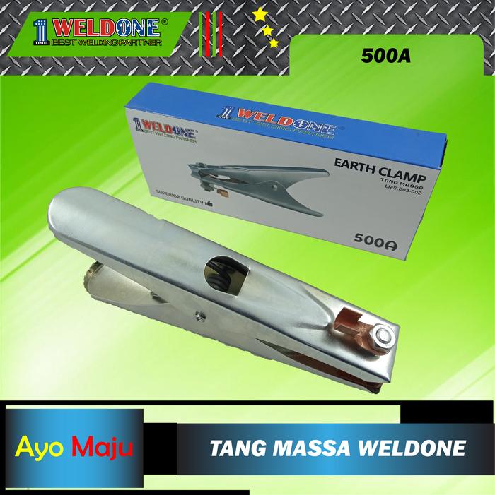 Jual Tang Massa 500A Tang Las Ground Earth Clamp 500 Ampere - Jakarta ...