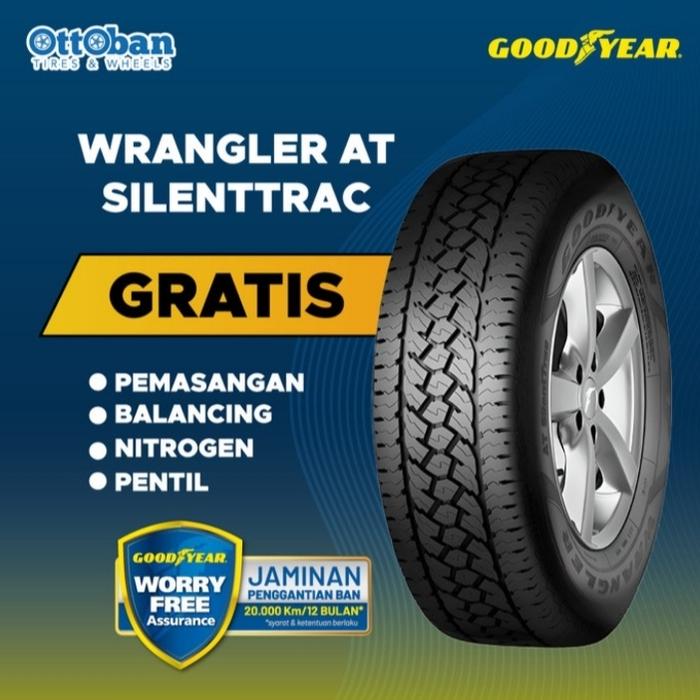 Promo Ban Mobil GOODYEAR WRANGLER AT Silenttrac 225 65 R17 102T OWL ...