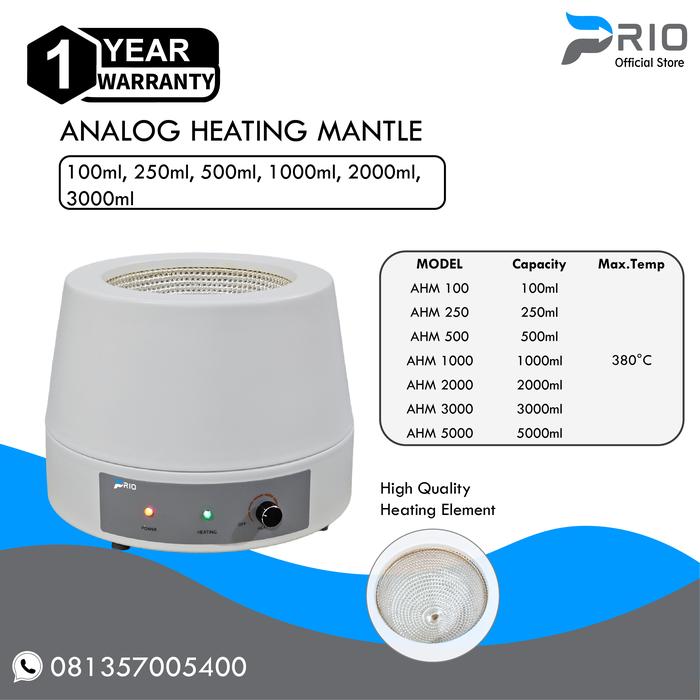 Jual PRIO - 100 mL Analog Heating Mantle Laboratorium - Kab. Sidoarjo - Priolab Official Store ...