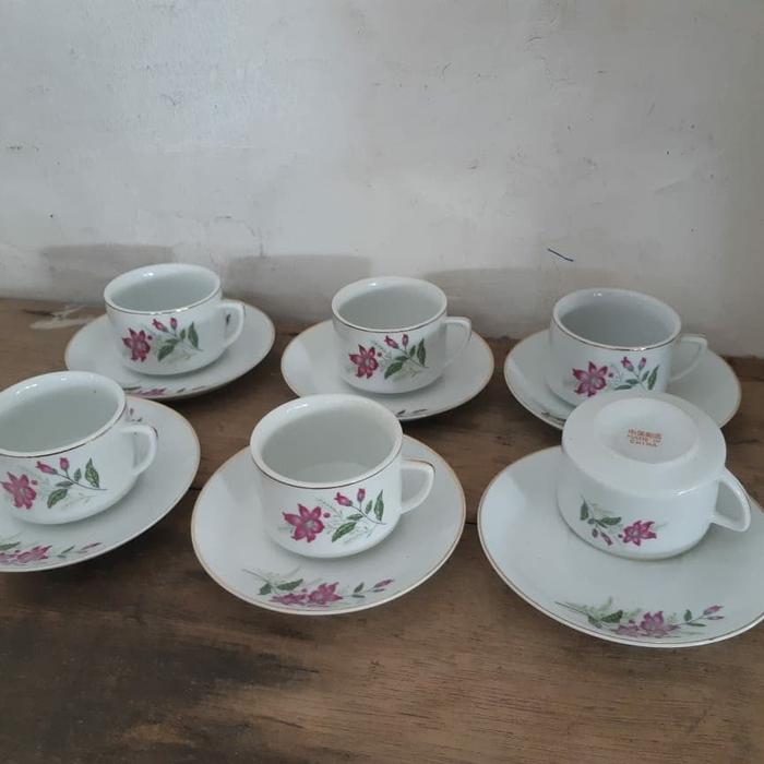 Jual cangkir lepek Sakura jadul RRT - Kota Mataram - Dwi Tunggal ...