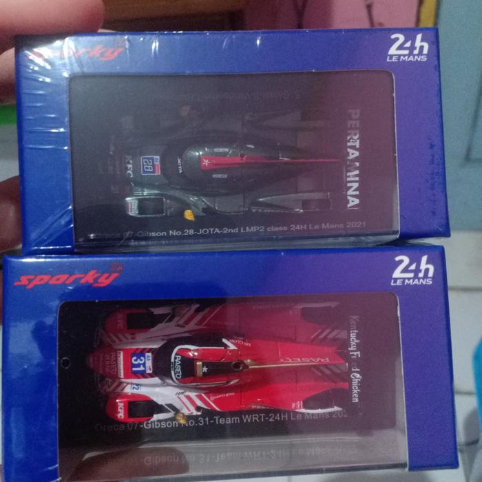 Jual Sparky Kfc Oreca 07 Gibson Le Mans 2021 2022 red white green dark ...