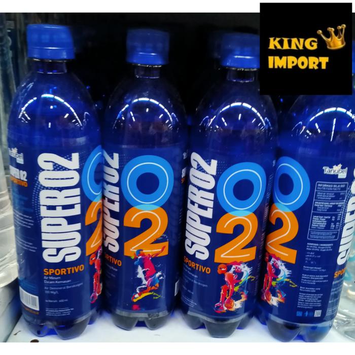 Jual Super O2 Sportivo 600ml 1karton 24pcs Minuman Air Oksigen - Jakarta Barat - KING IMPORT ...