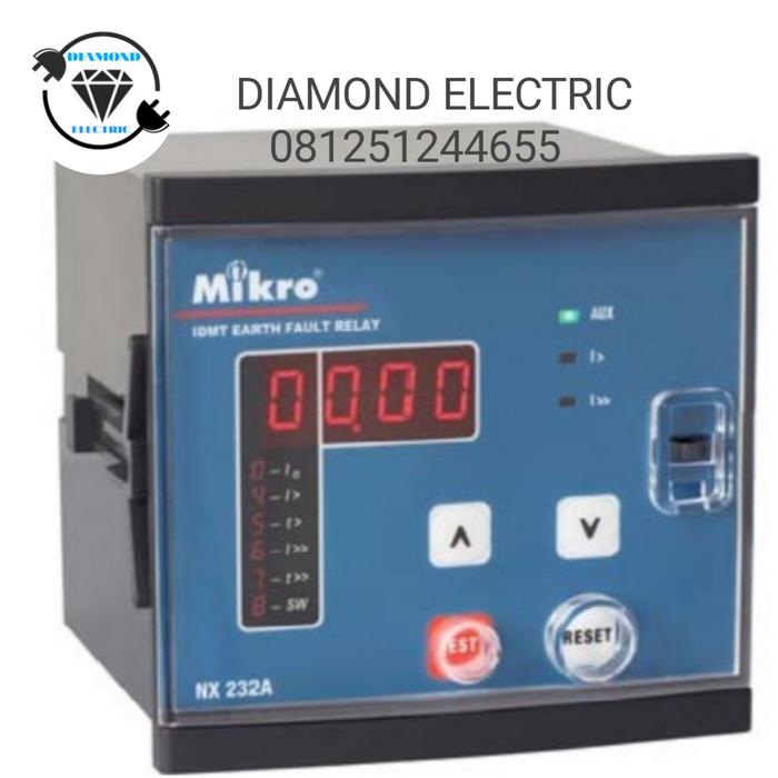 Jual MIKRO EARTH FAULT RELAY NX 232A-240A / NX232A-240A - Jakarta Barat - diamondelectric ...
