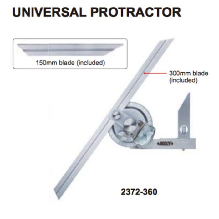Jual universal protractor insize 2372-360 - Jakarta Barat - toys_mas | Tokopedia
