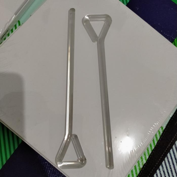 Jual Spreader Lab Panjang 15cm. Bahan Glass / Kaca. Spreader 15 cm ...