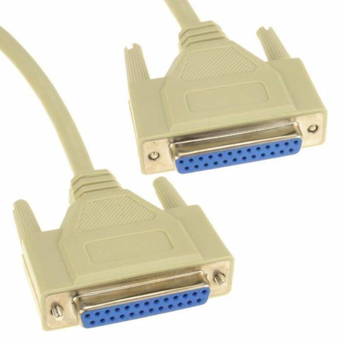 Jual Serial Cable Assembly Female 25 Pin to Female 25 pin - 1.5meter ...