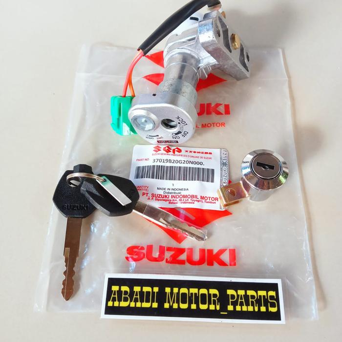 Jual KUNCI KONTAK 1 SET+JOK SMASH NEW/SHOGUN 125 R/SHOGUN SP 125 FD/ORI ...