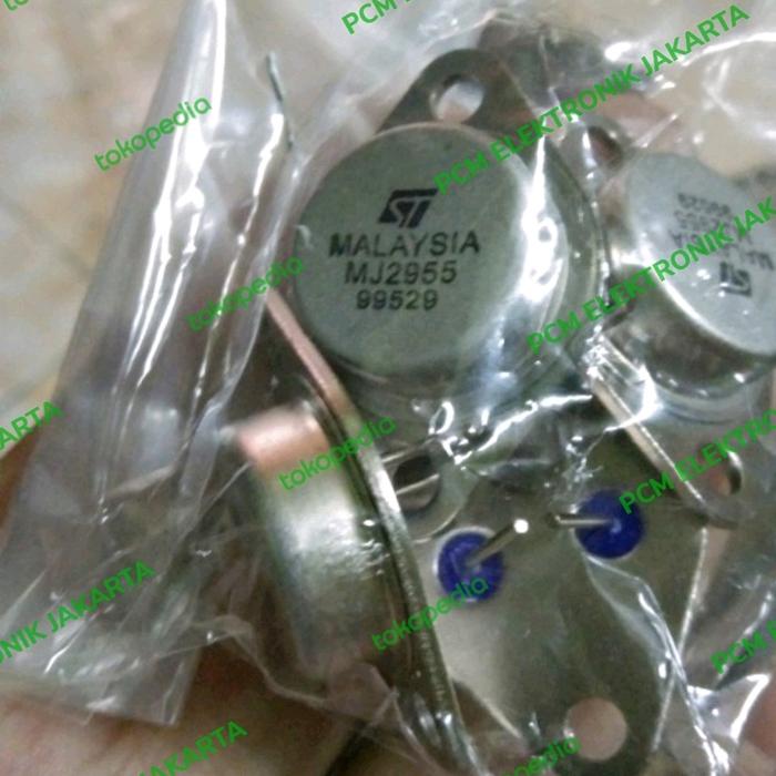 Jual transistor jengkol st mj2955 mj 2955 asli ori original 100v npn ...