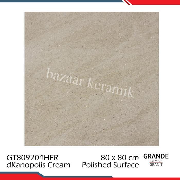 Jual ROMANGRANIT GRANDE dKanopolis Cream 80X80 GT809204HFR - Kilap - Jakarta Barat - Bazaar ...
