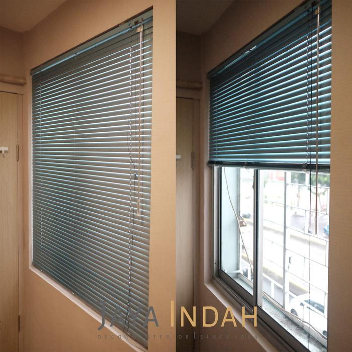 Jual Tirai Jendela Aluminium Horizontal Blind / Penutup Jendela ...