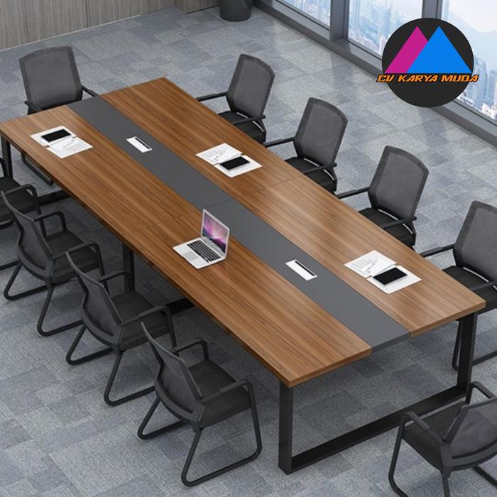 Jual Meja rapat kayu meja kantor meja meeting meja kerja kantor kayu ...