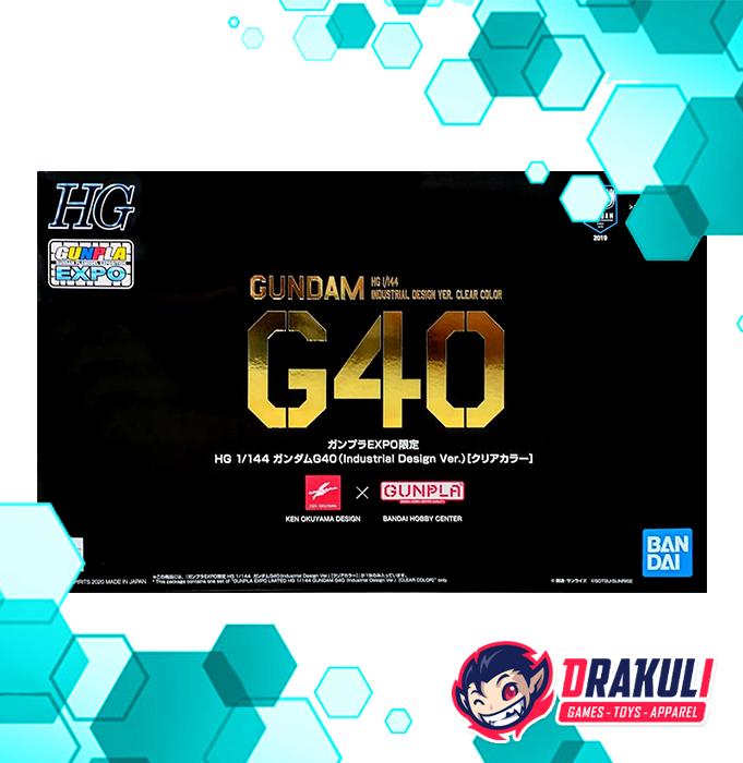 Jual BANDAI Plamo HG Gundam G40 Industrial Design Ver. (Clear Color) - Jakarta Selatan - Drakuli ...