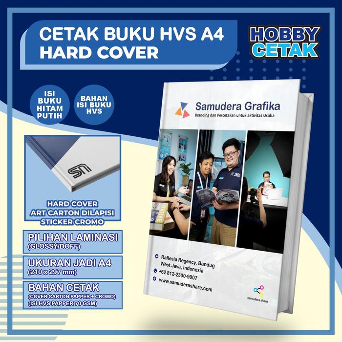 Jual Cetak Buku majalah Katalog Ukuran A4 Bahan isi HVS B/W Jilid ...