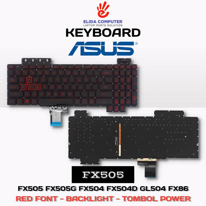 Jual Keyboard Asus TUF Gaming FX505 FX505DD FX505DT FX505U FX505DY ...