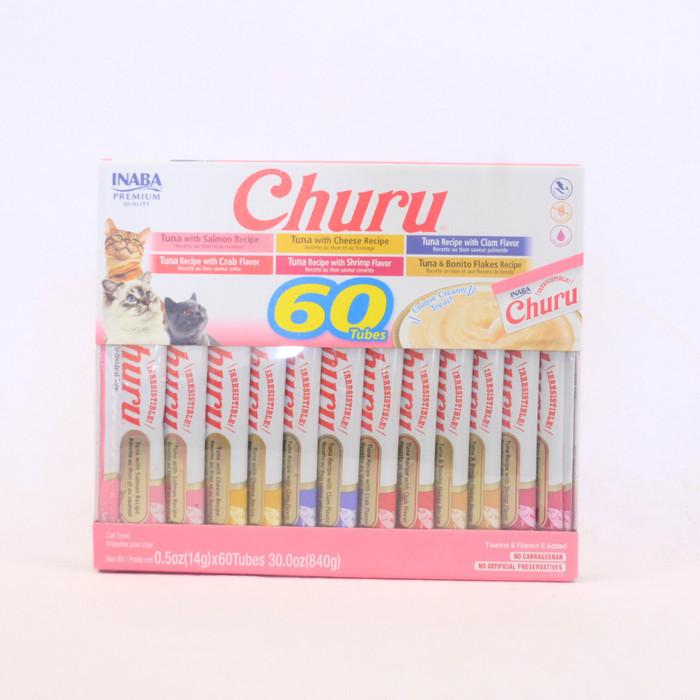 Jual INABA Snack Kucing USA681 Churu Tuna Seafood Variety 60pcs - Jakarta Utara - DD pet | Tokopedia