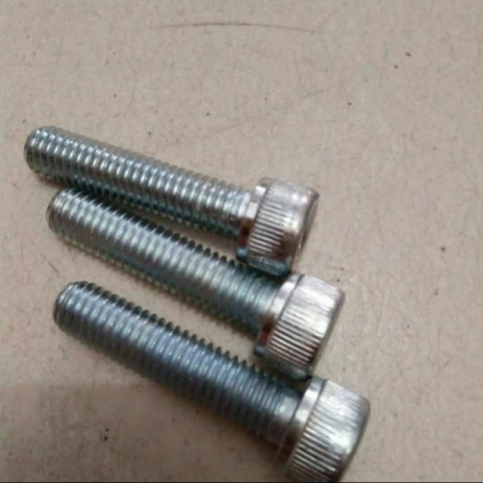 Jual baut L galvanis m6 x 1.0 x 30 / socket head cap screw - Jakarta ...