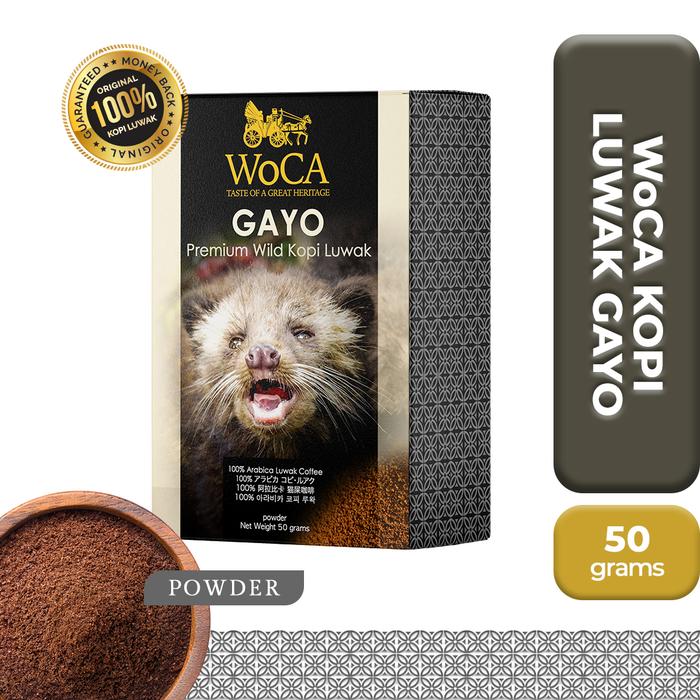 Promo WoCA Kopi Luwak Gayo 50 gram powder - Kota Tangerang - WoCA ...