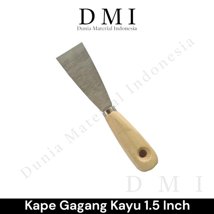 Jual Kape Gagang Kayu 1.5 Inch | Kape Besi Scrapper | Scrap | Kapi ...