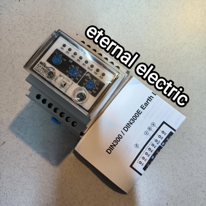 Jual Earth Leakage Relay Mikro DIN 300-240A Proteksi arus bocor - Kota ...