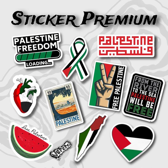 Jual Sticker Palestina semangka Pack 10 Pcs premium waterproof - Kota ...
