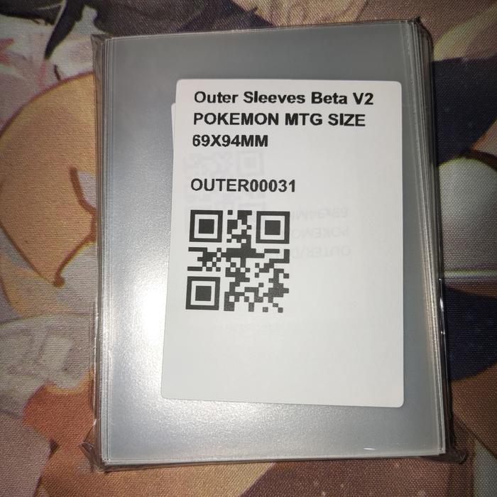 Jual Minerva V2 TCG Outer Sleeve Double 69x94mm Pokemon, MTG ~ Clear - Kota Surabaya - Minerva ...