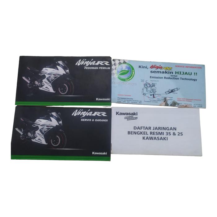 Jual Buku Pedoman Pemilik & Petunjuk Servis Kawasaki Ninja Rr New 2012-2016 Di Seller Noelle ...