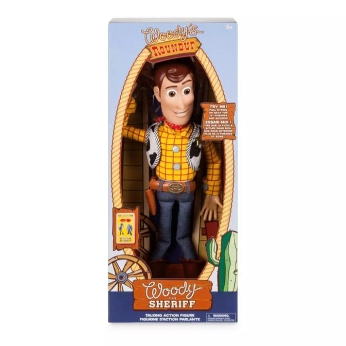 Jual Figure Boneka Toy Story Talking Woody Original Disney Pixar ...