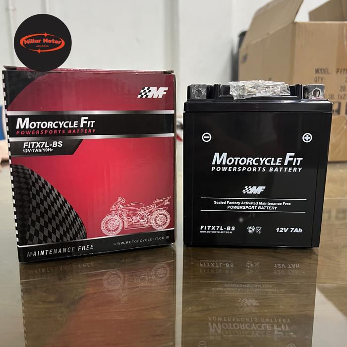 Promo Aki Motor YTX7L-BS 12V 7Ah FITX7L-BS Yamaha R25 MT25 CBR250 CRF250 KLX - Jakarta Barat ...