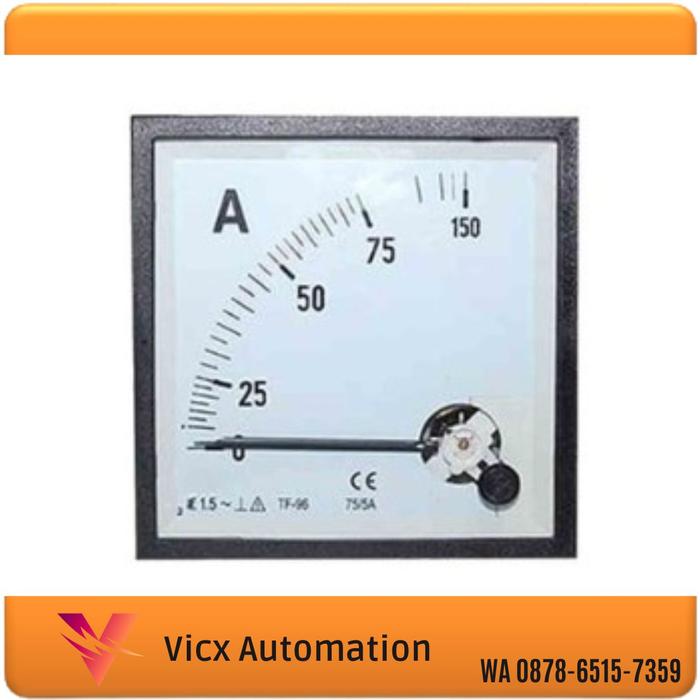 Jual Analog Ampere Meter Panel Meter INDIRECT 30A - 6000A - 0-3000A ...
