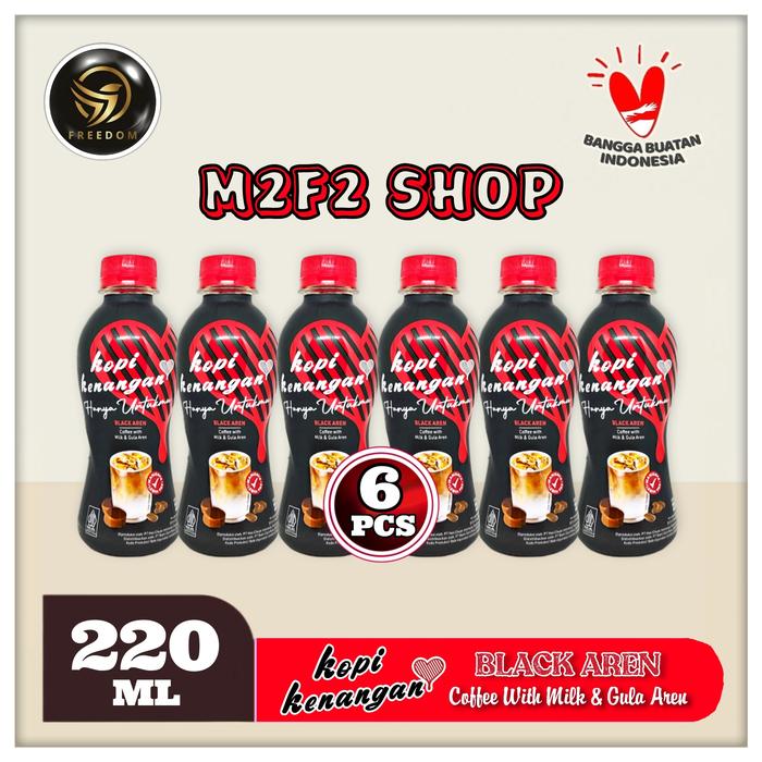 Jual Kopi Kenangan Black Aren With Milk & Gula Aren Pet - 220 ml (6 Pcs) - Jakarta Pusat - M2F2 ...