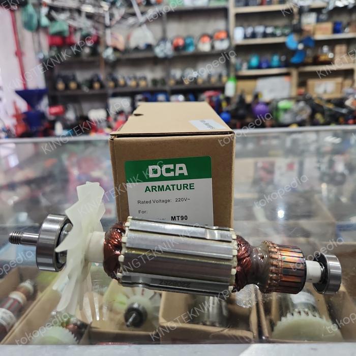 Jual DCA armature MT90 untuk gerinda tangan listrik model 4" maktec MT ...