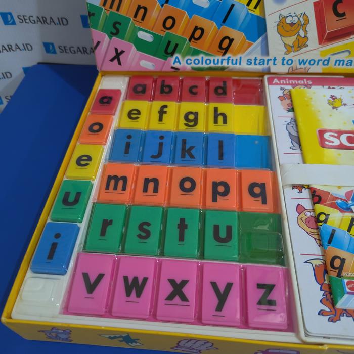Jual Board Game - My First Scrabble A Colorful Start To Word Making ...
