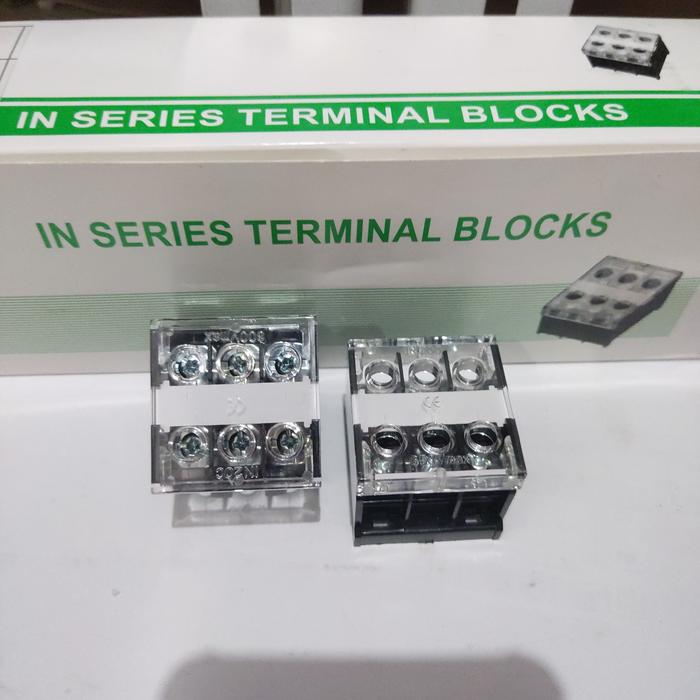 Jual Terminal Blok IN 20 30 Ampere 3POLE BLOCK VORGE IN20 3p 3 pole 3 p ...