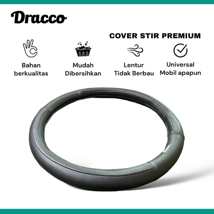 Promo Cover stir mobil premium DRACCO cover sarung stir mobil ZERO ...