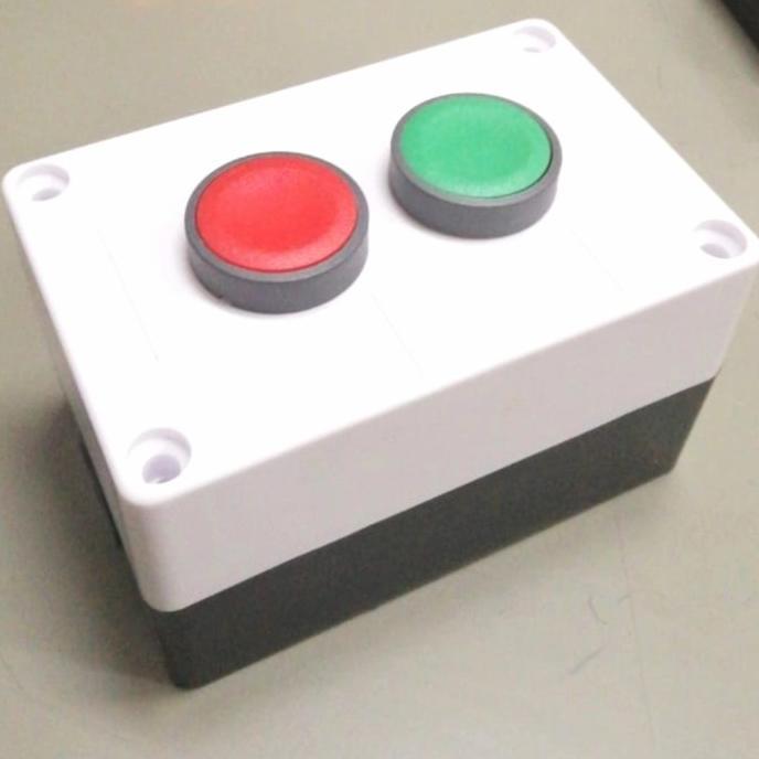 Jual Box Control 2 Lubang + Push Button on dan Push Button off ...