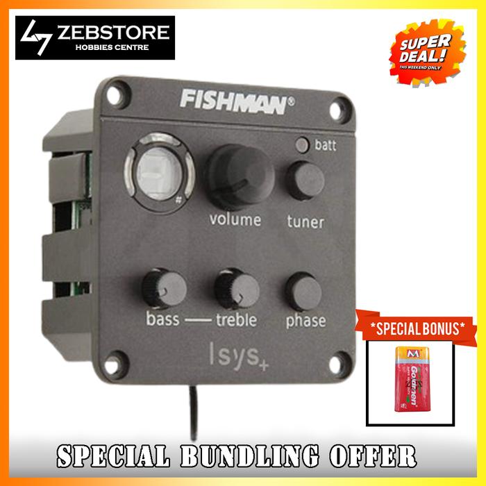 Jual Equalizer Fishman Isys+ Di Seller Rosaria - Cengkareng Timur, Kota ...