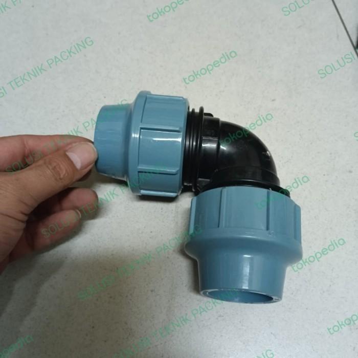 Jual Elbow Pipa Hdpe Ukuran 1/2" inch / Equal Elbow Hdpe 20mm - Jakarta ...