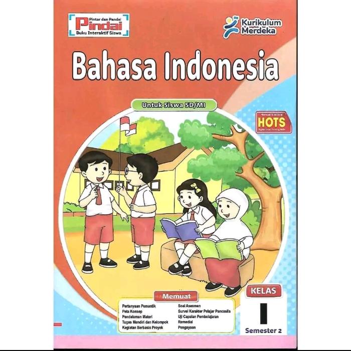 Jual LKS Bahasa Indonesia kelas 1 SD MI semester 2 kurikulum merdeka - Kab. Bekasi - Anaya ...