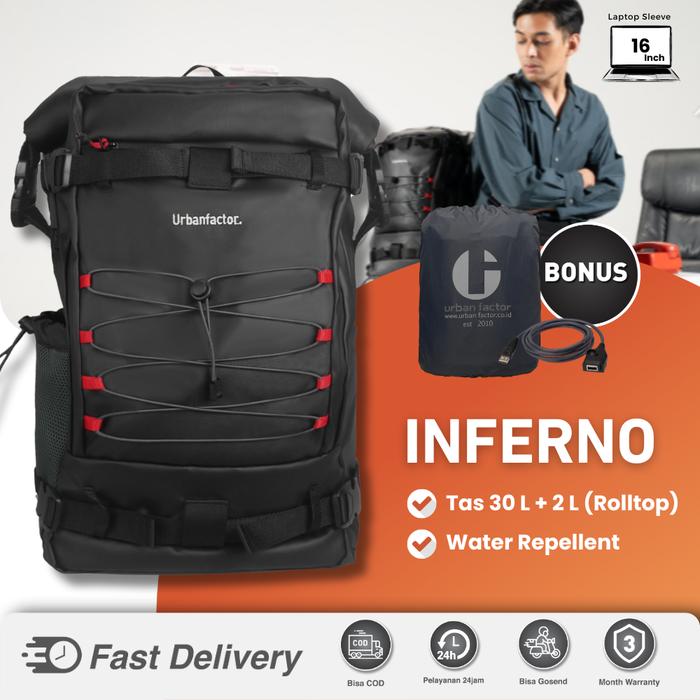 Promo Tas Ransel Backpack Pria Urban Factor - Inferno - Kota Depok ...